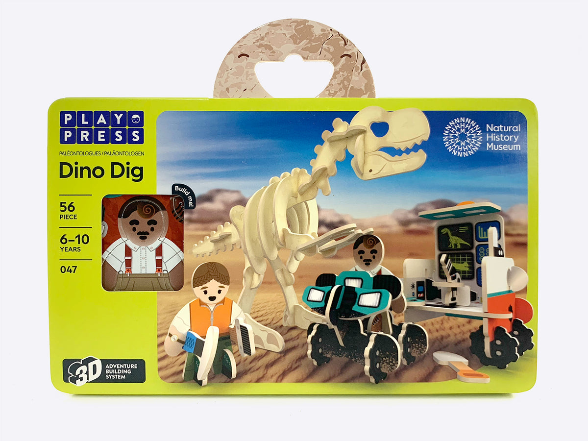 Natural History Museum Dino Dig Playset – Playpress